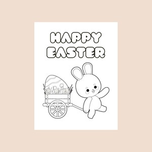 PRINTABLE Easter Coloring Pages for Kids INSTANT DOWNLOAD - Etsy