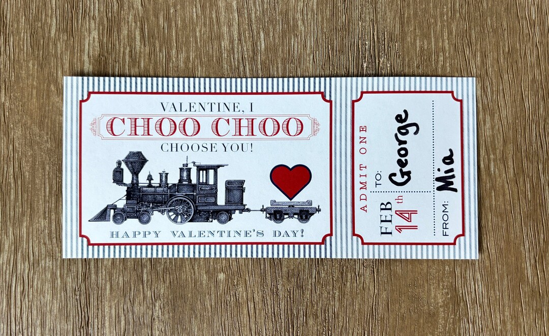 Valentine, I Choo-choo Choose You Valentine Card Download - Etsy Valentine, I Choo-choo Choose You Valentine Card Download - Etsy