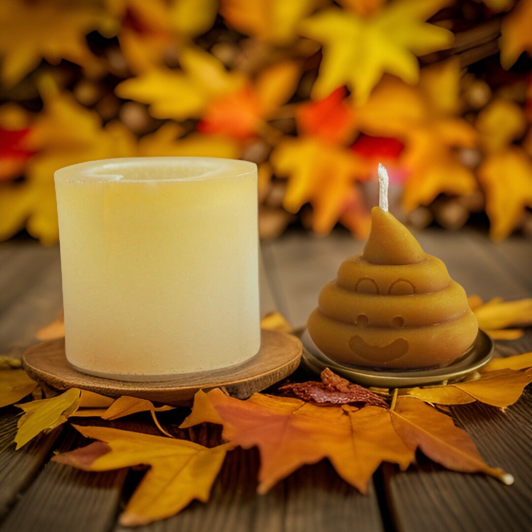 Poop Silicone Mold Beeswax Candle ,friends for Gifts With Colourful ...