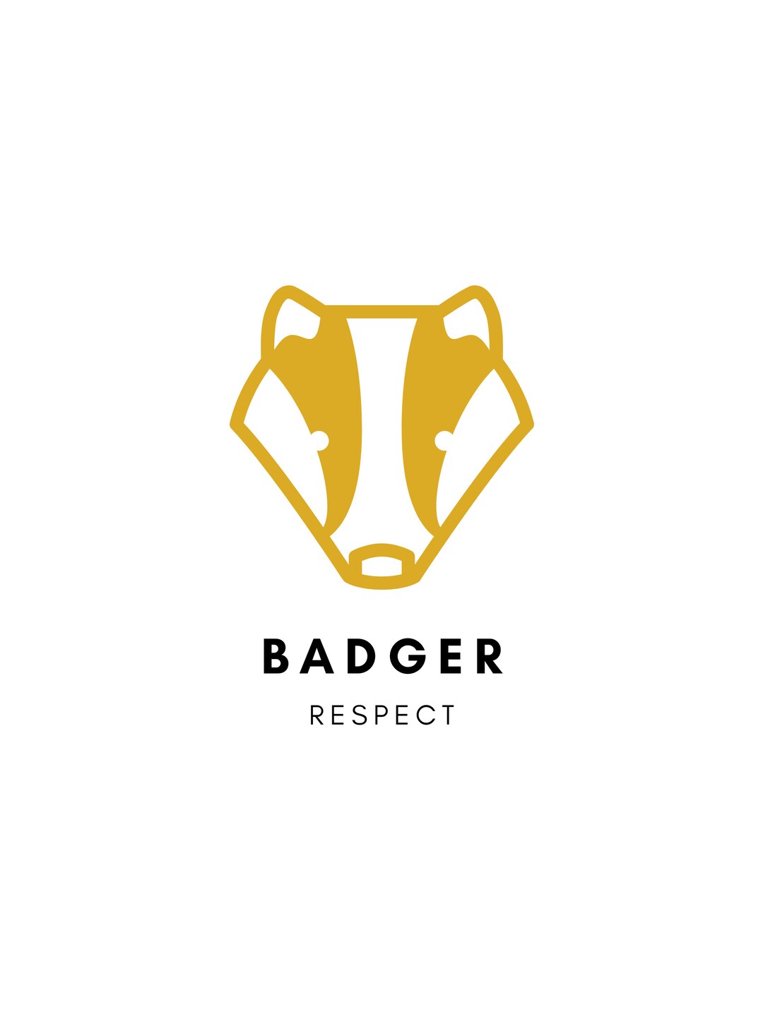 BADGER Poster - Etsy