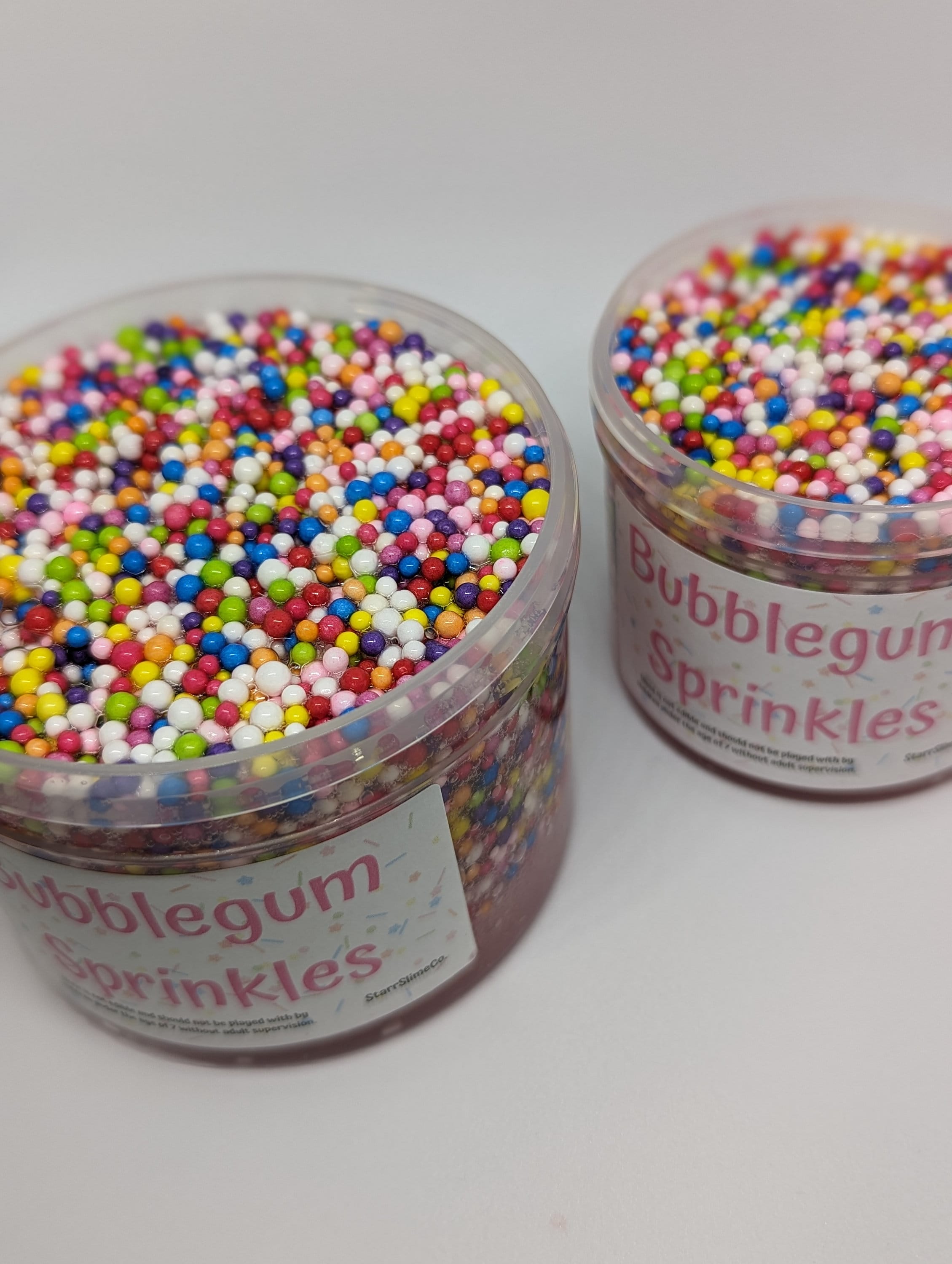 Bubblegum Sprinkles Scented Pink Rainbow Floam Slime - Etsy