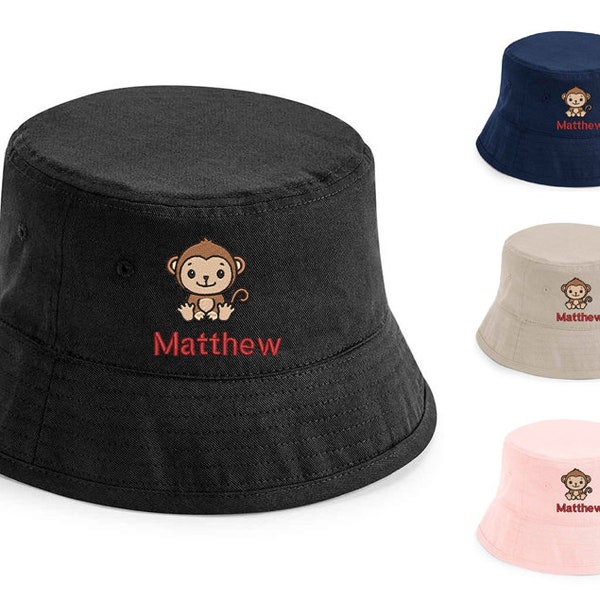 Monkey Bucket Hat - Etsy