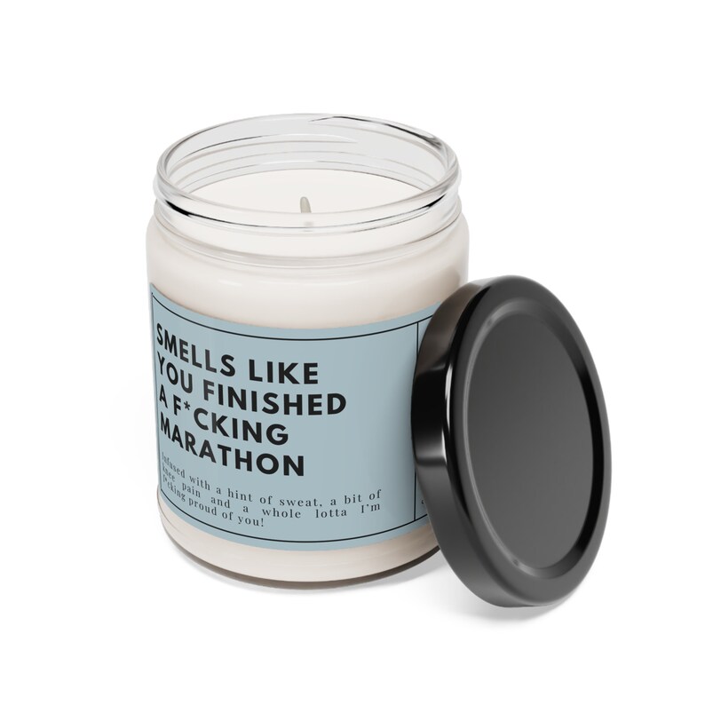 Marathon Gift Marathon Candle Gift for Marathon Runner Marathon Gift ...