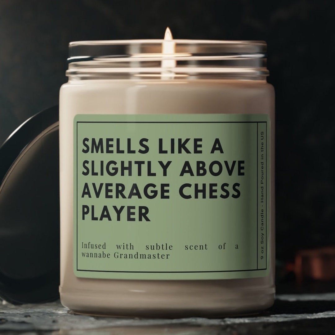 Chess Candle Gift for Chess Player Funny Chess Gift Christmas Gift for ...