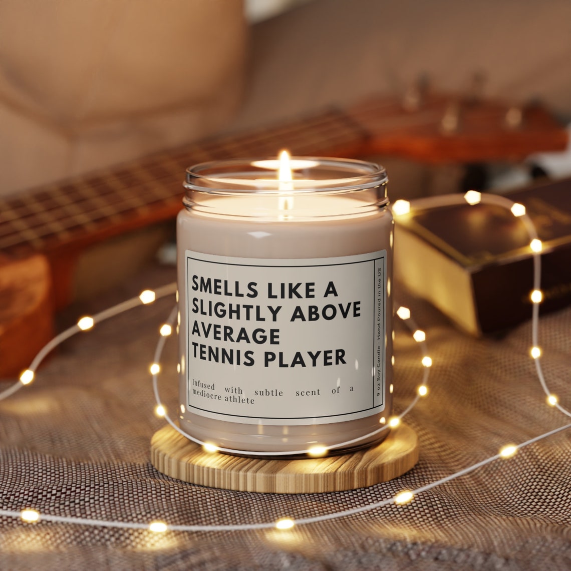 Tennis Candle Gift for Tennis Player Funny Tennis Gift Christmas Gift ...