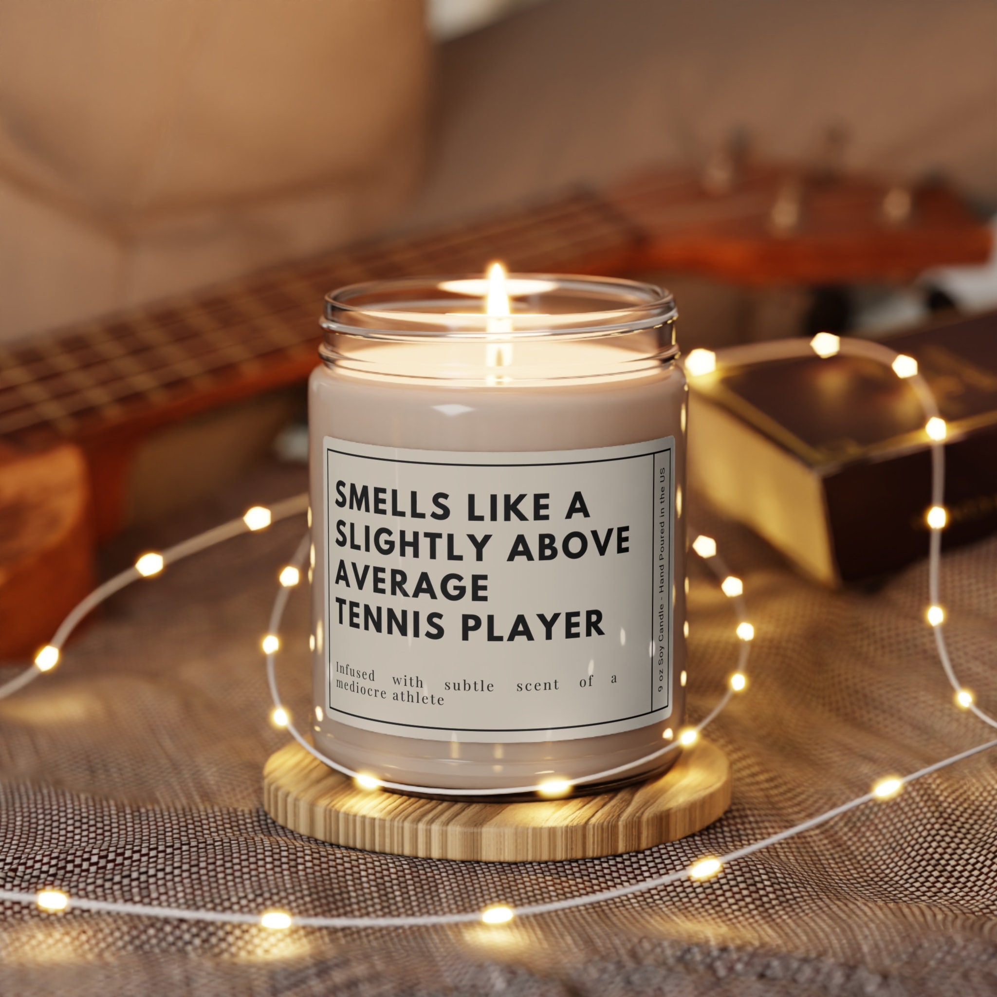 Tennis Candle Gift for Tennis Player Funny Tennis Gift Christmas Gift ...