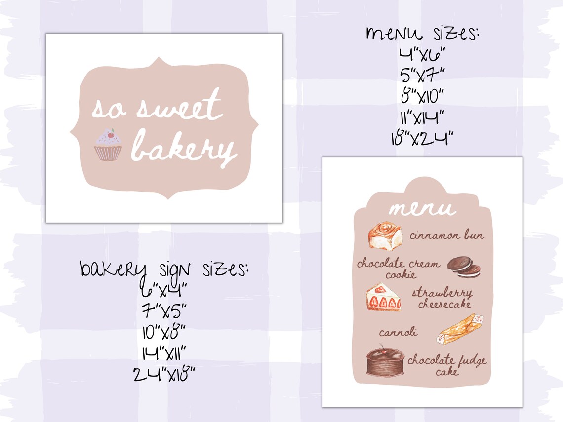 Bakery Pretend Play Set Bakery Dramatic Play Restaurant - Etsy