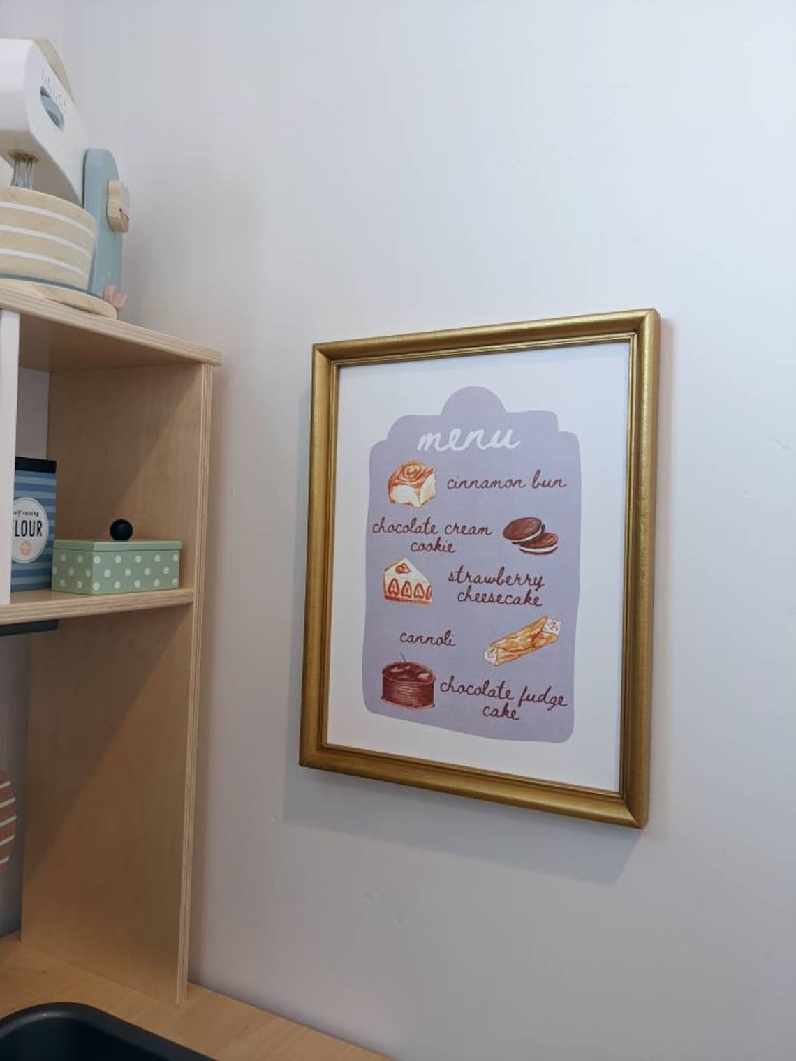 Pretend Play Bakery Dessert Menu, Dramatic Play Menu, Pretend Play Menu ...