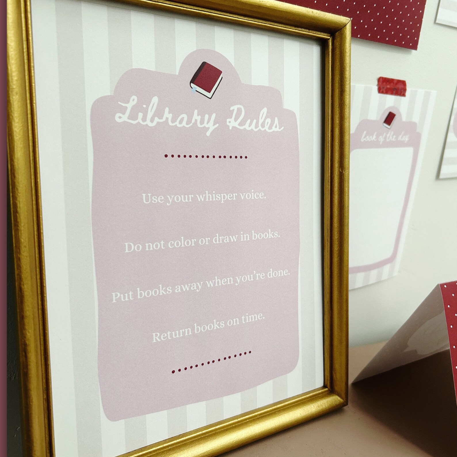 Pretend Play Library, Pretend Library Cards, Dramatic Play Library ...