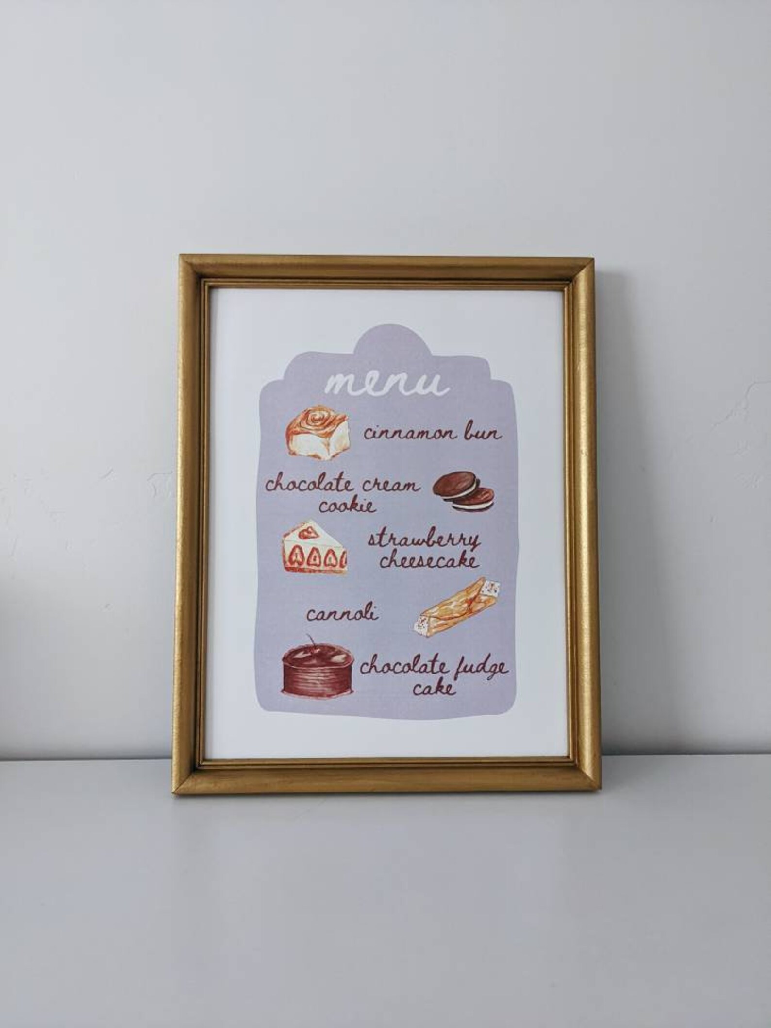 Pretend Play Bakery Dessert Menu, Dramatic Play Menu, Pretend Play Menu ...