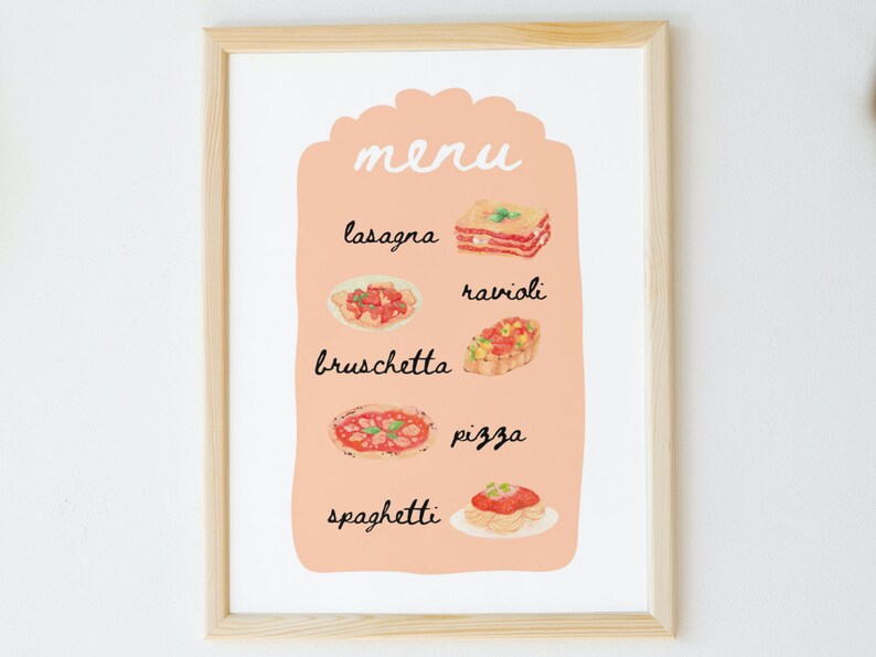 Pretend Play Italian Restaurant Menu, Dramatic Play Menu, Pretend Play ...