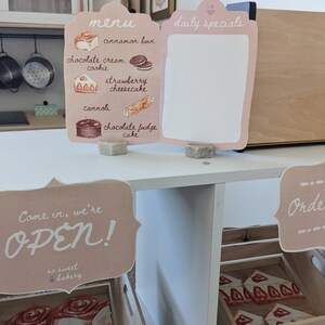 Bakery Pretend Play Set, Bakery Dramatic Play, Restaurant Pretend Play ...