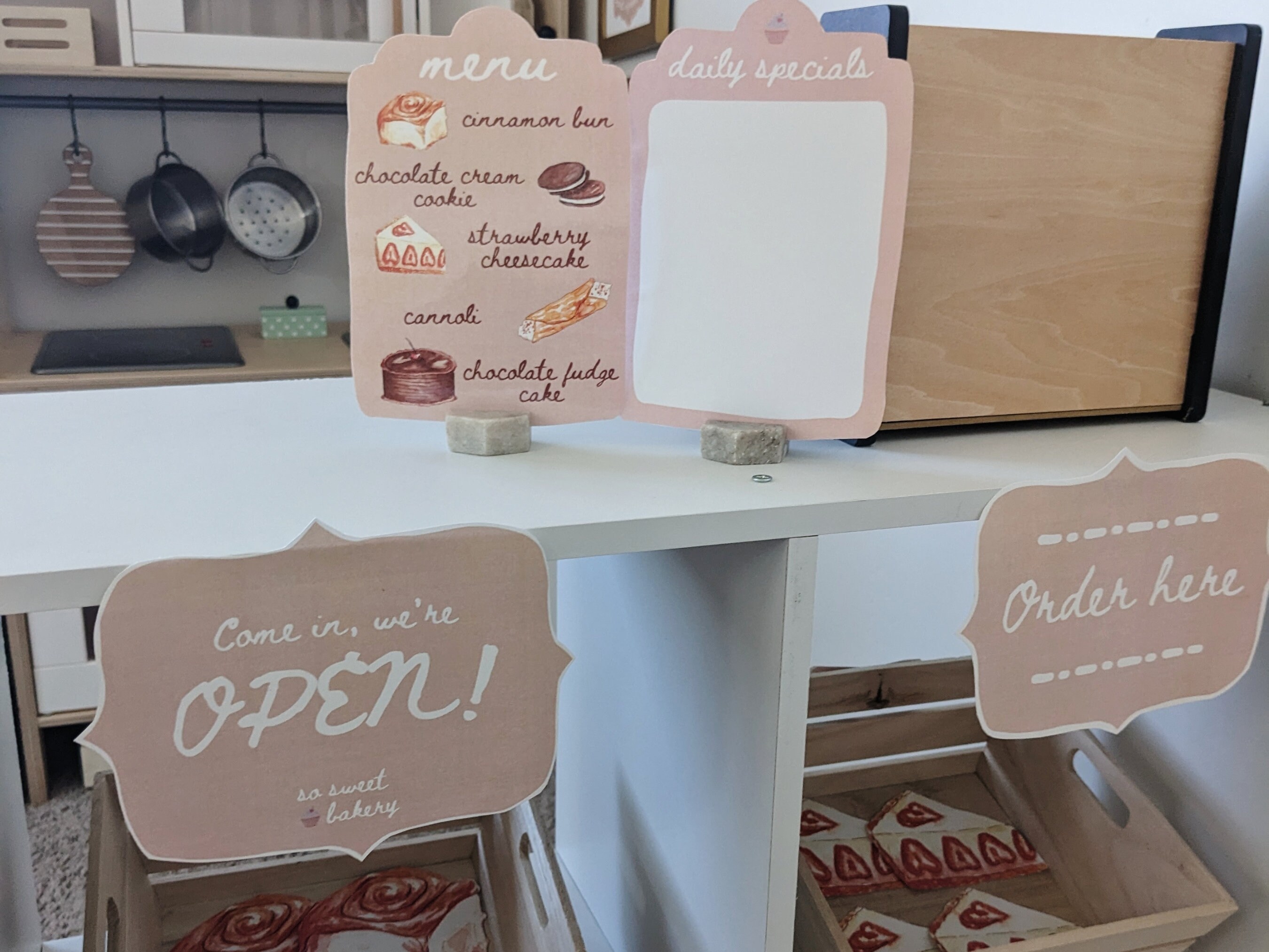 Bakery Pretend Play Set, Bakery Dramatic Play, Restaurant Pretend Play ...