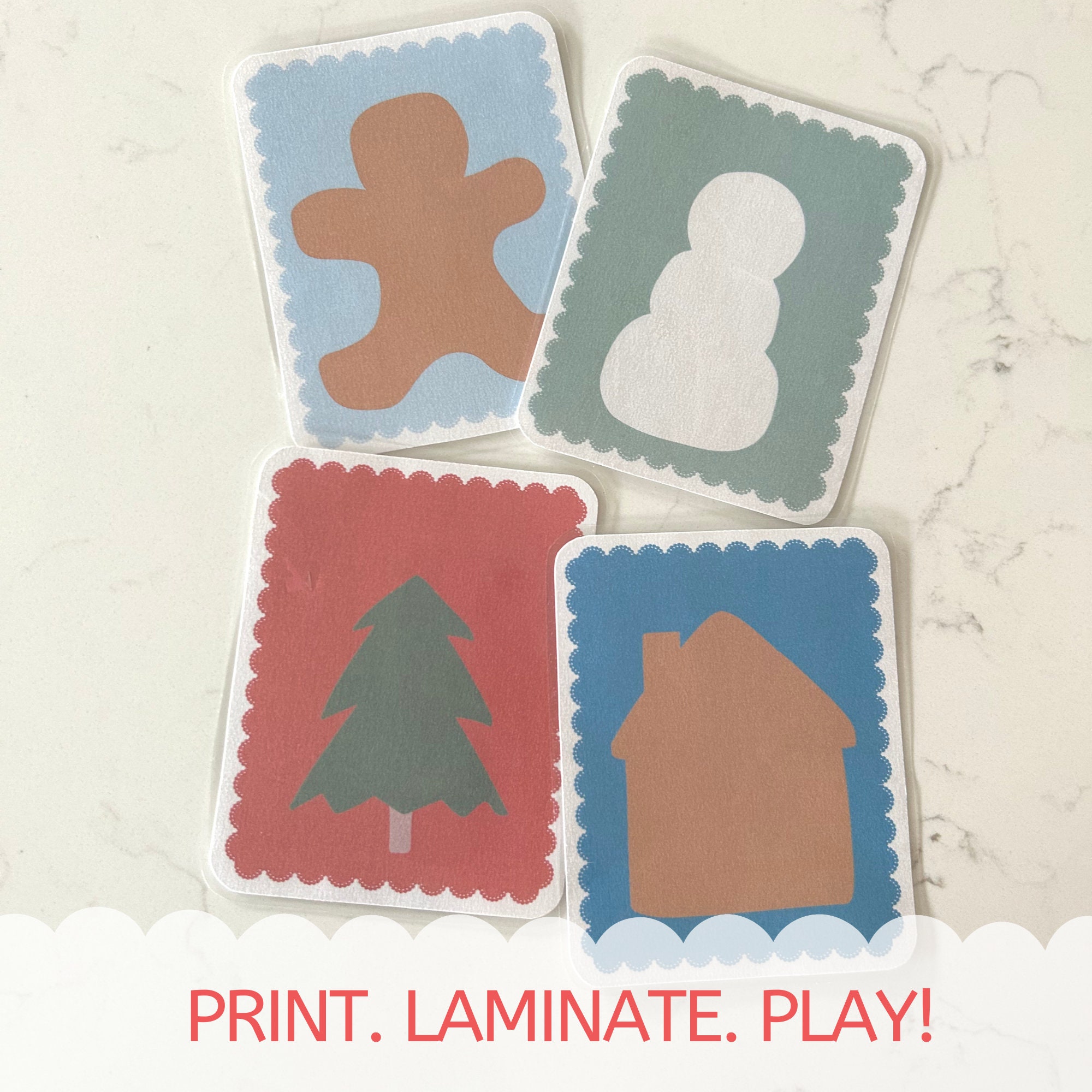 Christmas Playdough Mats, Christmas Playdough Mats for Kids, Christmas ...