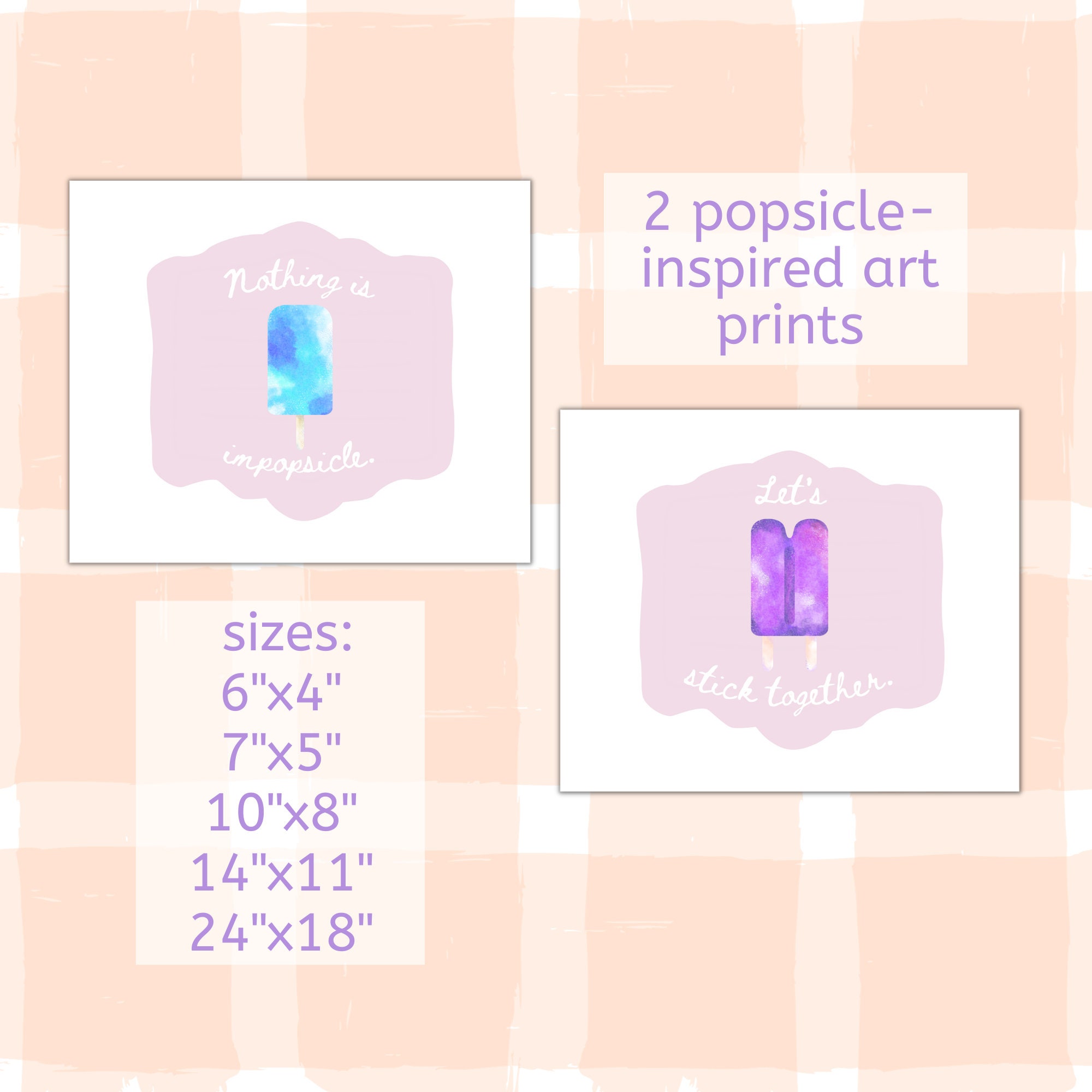 Popsicle Stand Pretend Play Set, Popsicle Stand Dramatic Play Set ...