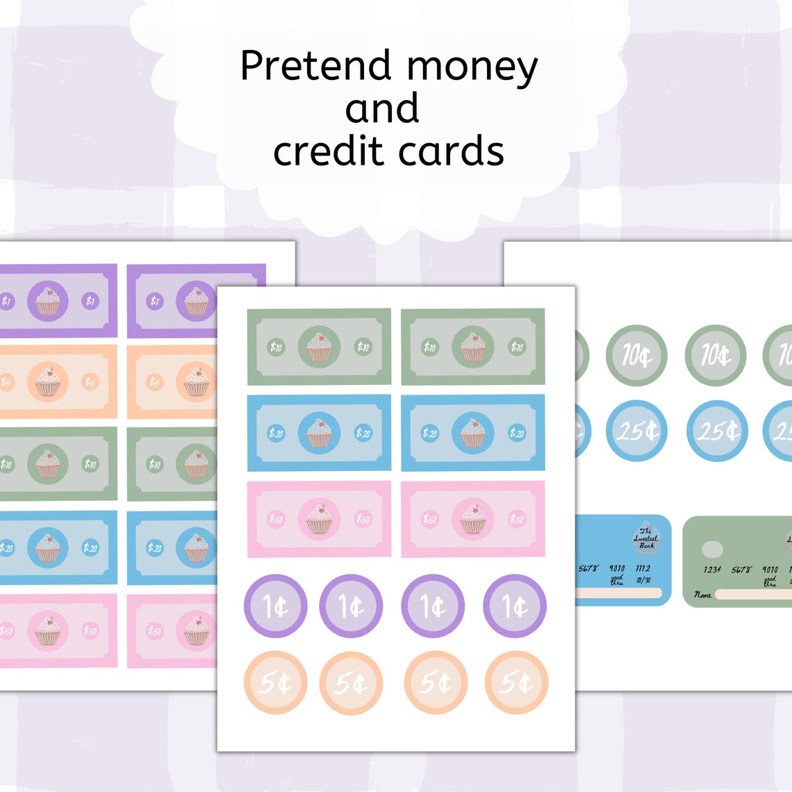 Bakery Pretend Play Set, Bakery Dramatic Play, Restaurant Pretend Play ...