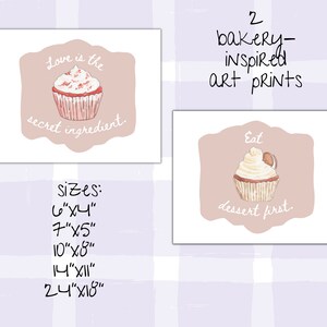 Bakery Pretend Play Set Bakery Dramatic Play Restaurant - Etsy