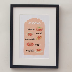 Pretend Play Italian Restaurant Menu, Dramatic Play Menu, Pretend Play ...