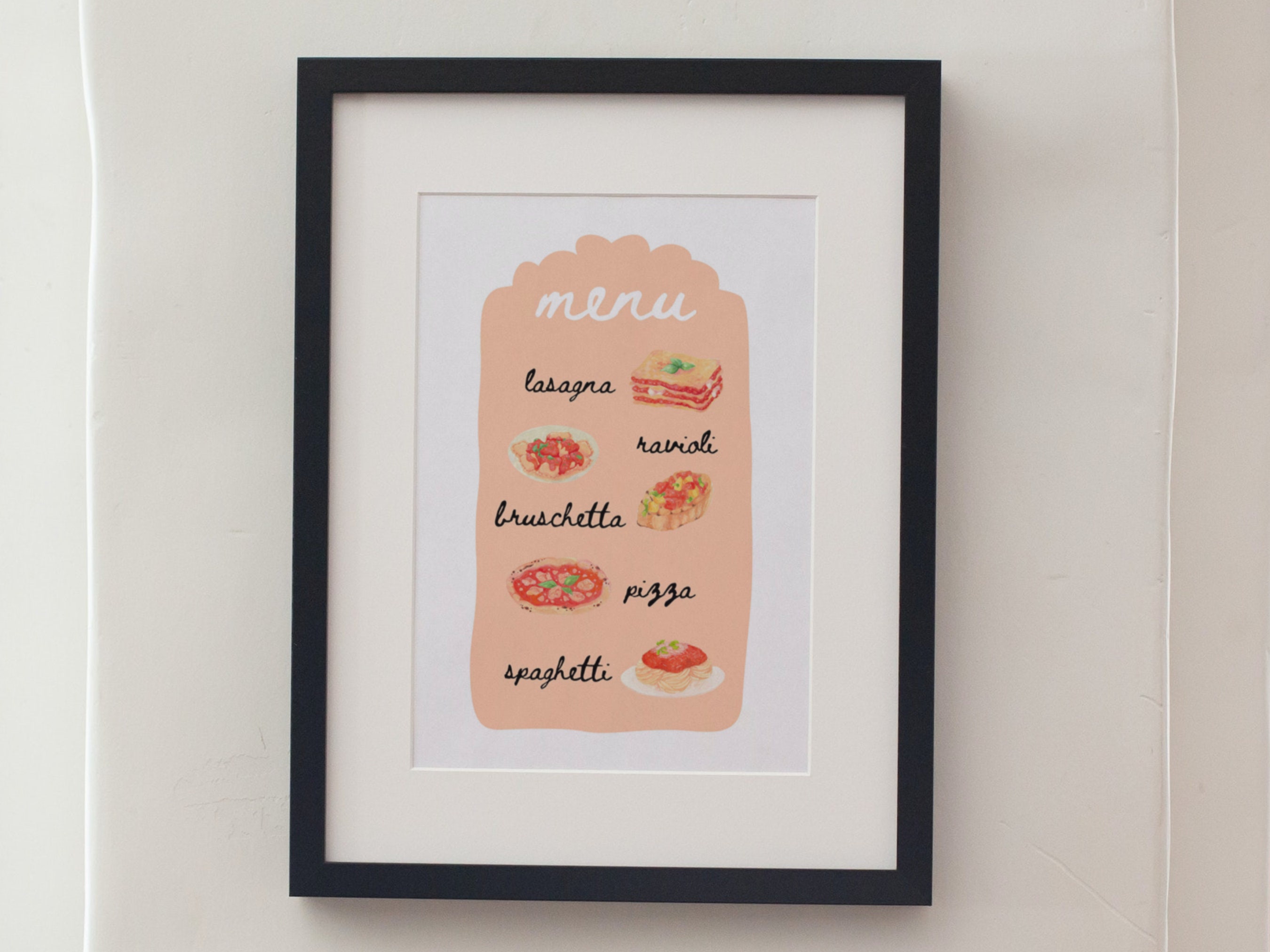 Pretend Play Italian Restaurant Menu, Dramatic Play Menu, Pretend Play ...