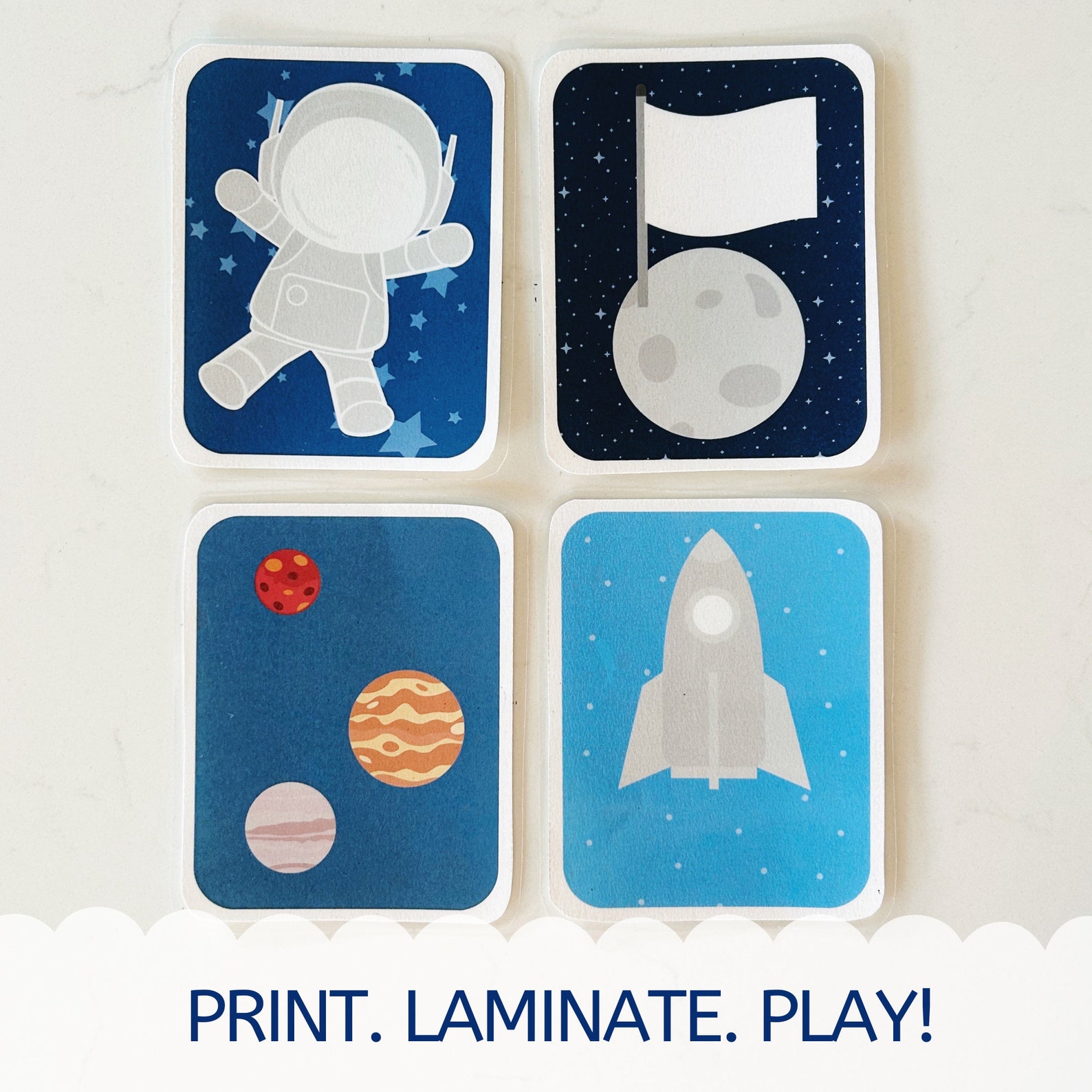 Space Playdough Mats, Pretend Play Astronaut Play Dough Mats, Planet ...
