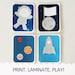 Space Playdough Mats, Pretend Play Astronaut Play Dough Mats, Planet ...