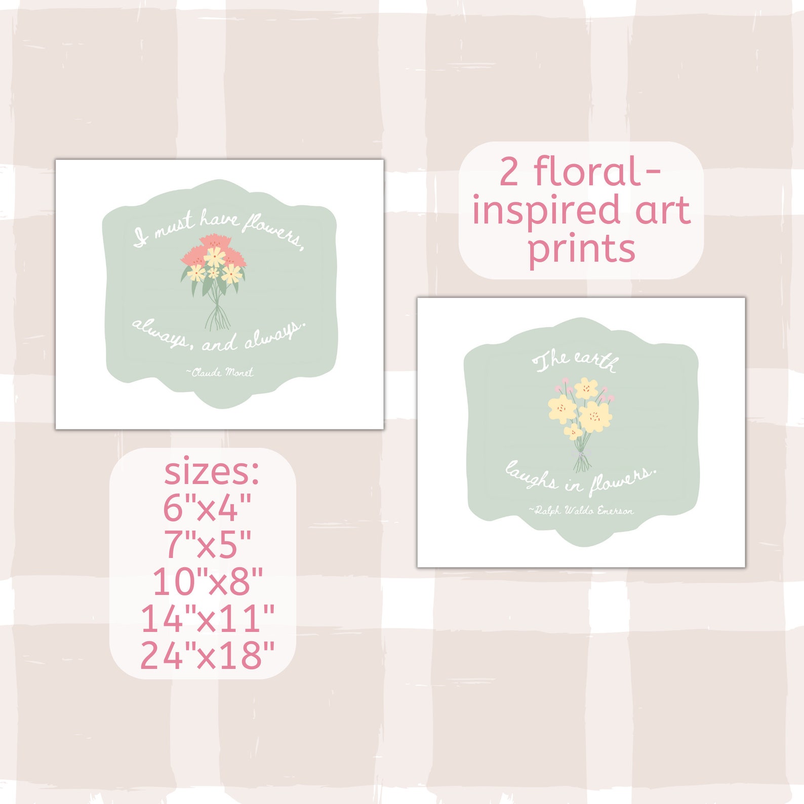 Flower Market Pretend Play Set, Flower Market Dramatic Play, Spring ...