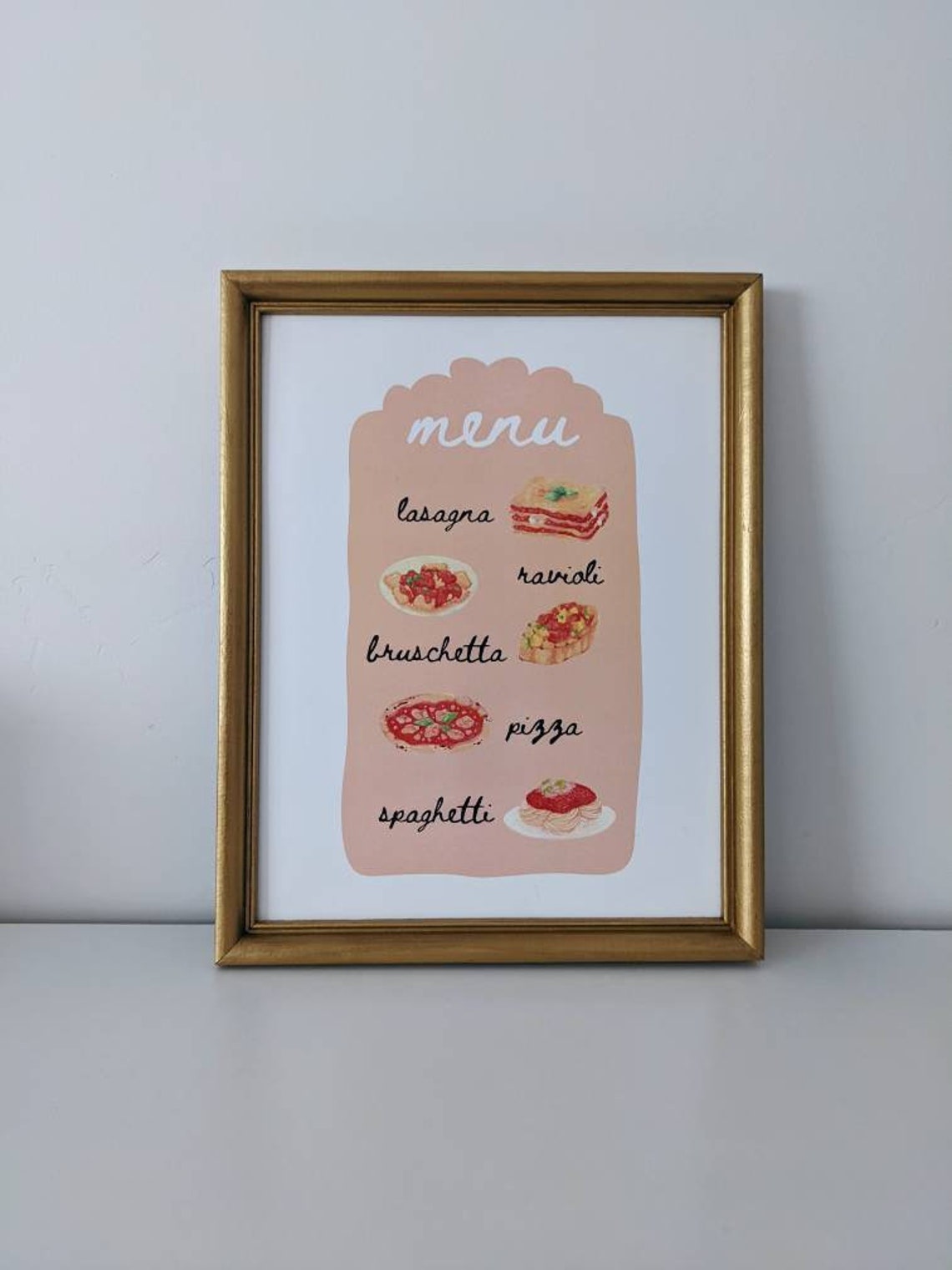 Pretend Play Italian Restaurant Menu, Dramatic Play Menu, Pretend Play ...
