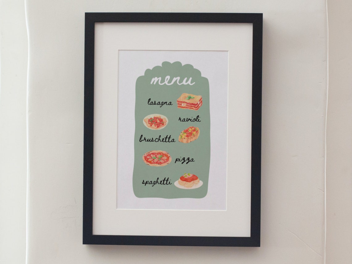 Pretend Play Italian Restaurant Menu, Dramatic Play Menu, Pretend Play ...