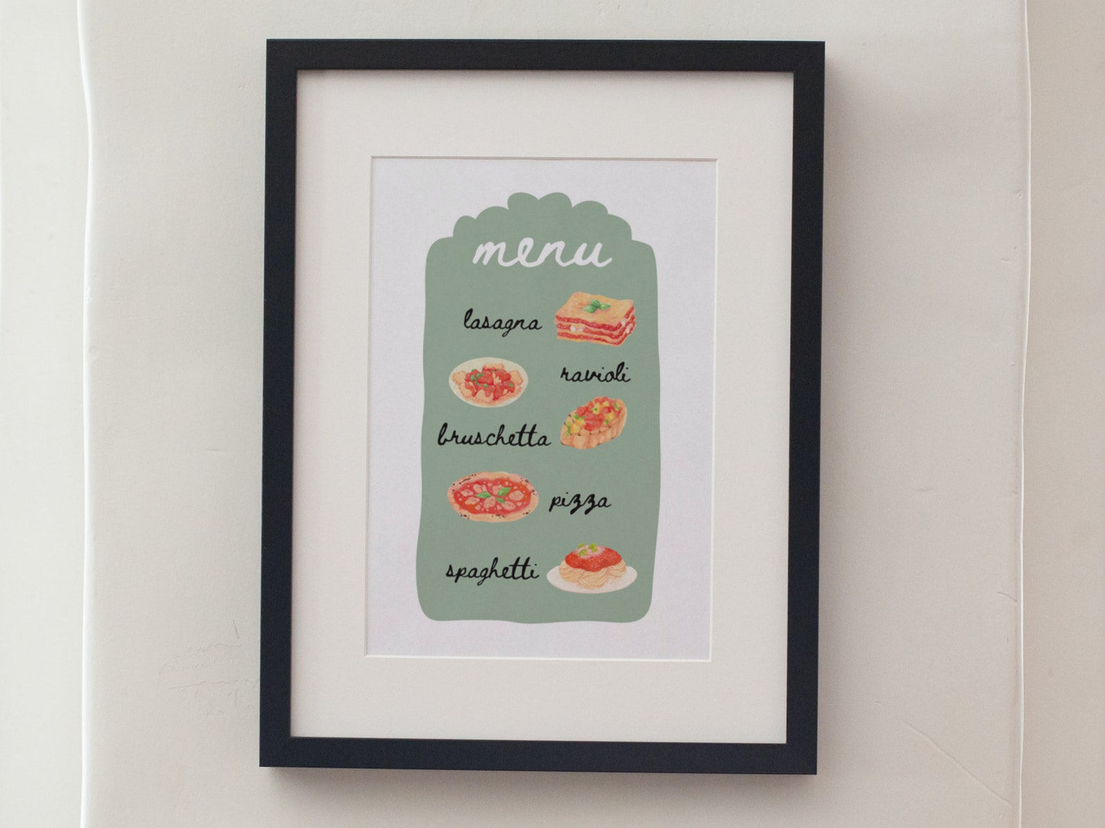 Pretend Play Italian Restaurant Menu, Dramatic Play Menu, Pretend Play ...