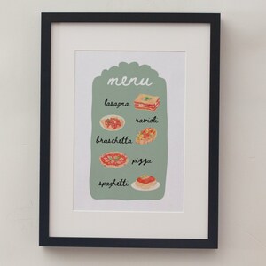 Pretend Play Italian Restaurant Menu, Dramatic Play Menu, Pretend Play ...