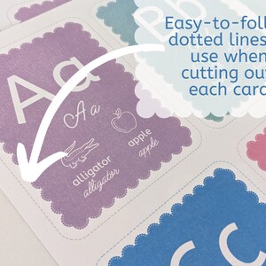 Printable Alphabet Flashcards, Alphabet Flashcard Digital Download ...