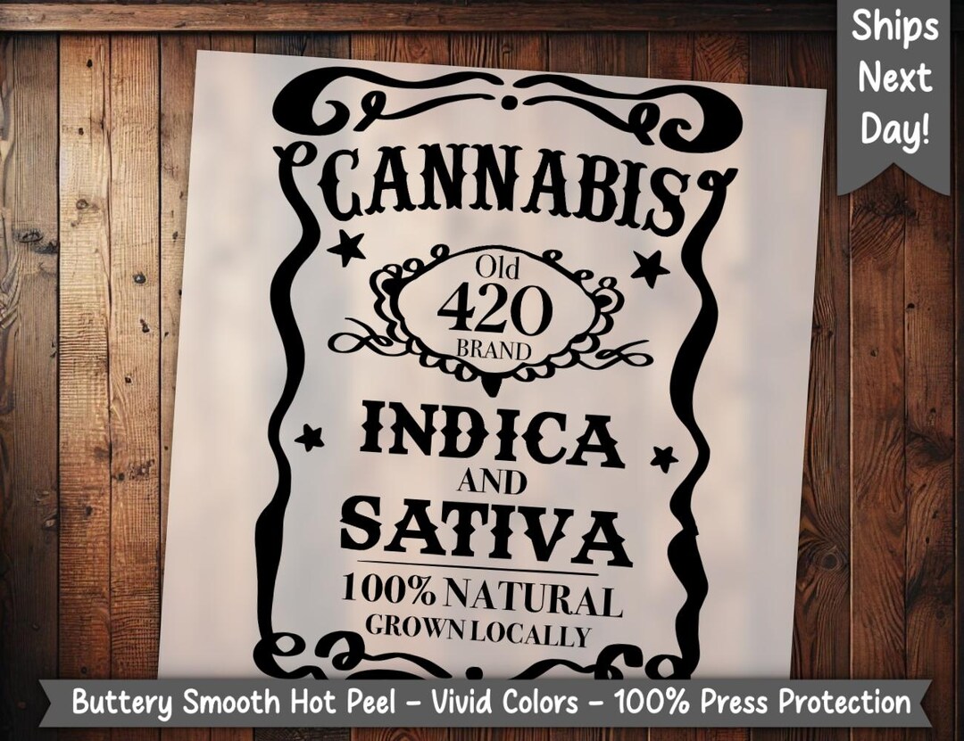 Cannabis and Weed Heat Transfer Shirt Designs | Trendy 420 Marijuana ...