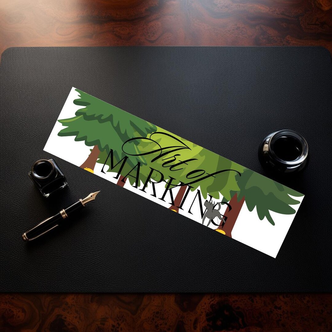 Art of Marking Bumper Sticker | Funny Dog | Dog Walk Fun | Canine ...