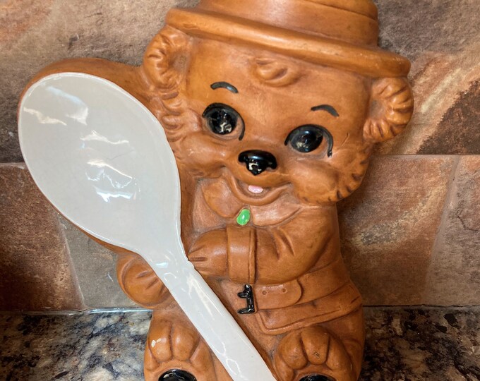 Twin Winton Ranger Bear Spoon Rest - Etsy