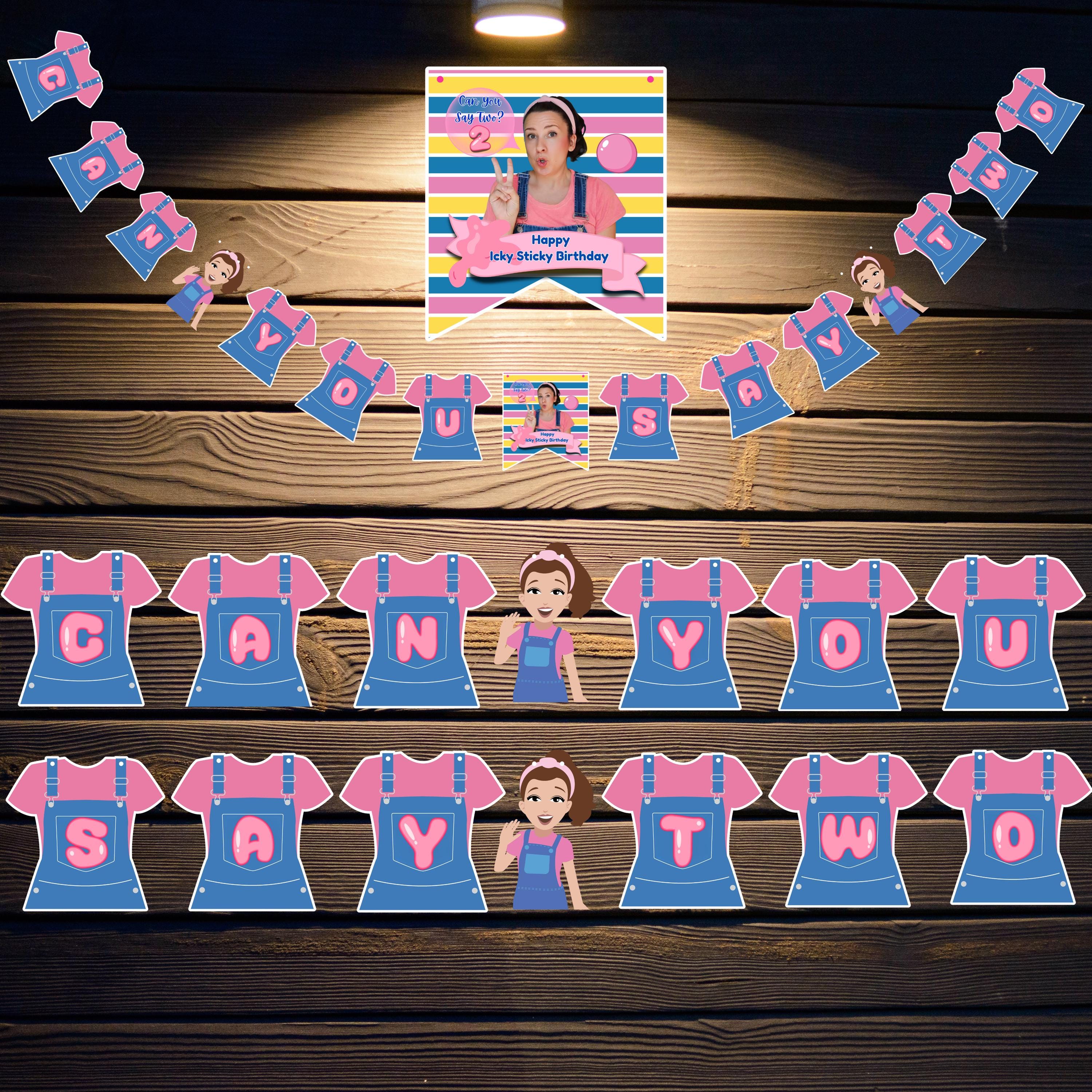 Ms. Rachel Can You Say 1, 2, 3, 4, or 5 Party Banner - Etsy