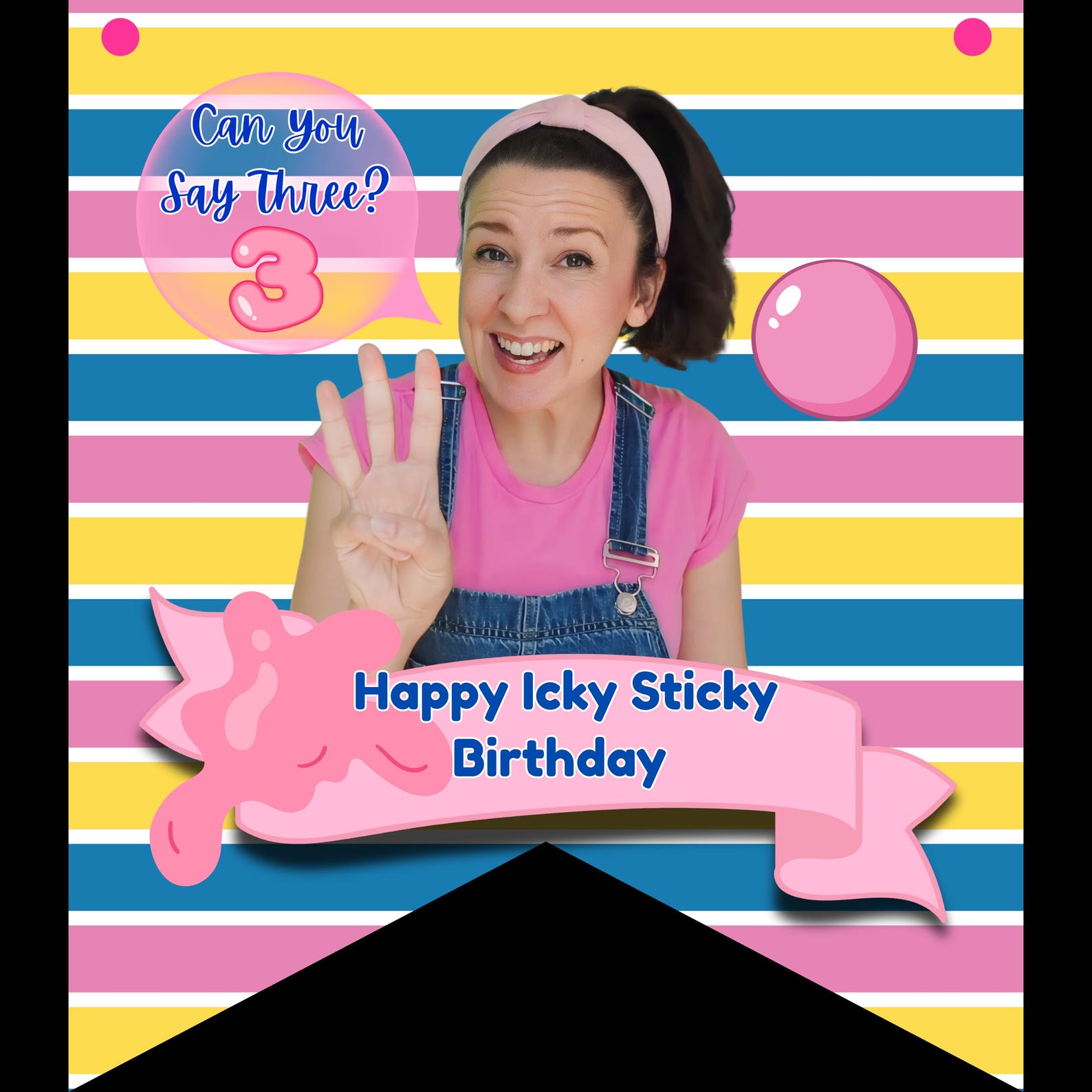 Digital Item: Can You Say Two Party Banner - Etsy