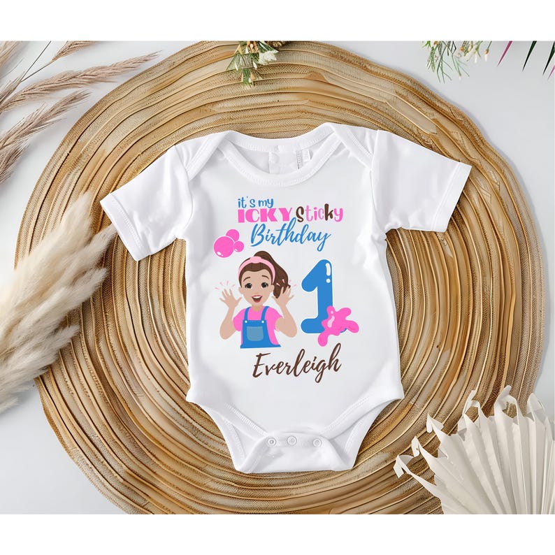 Icky Sticky 1st, 2nd or 3rd Birthday Onesie/t-shirt - Etsy