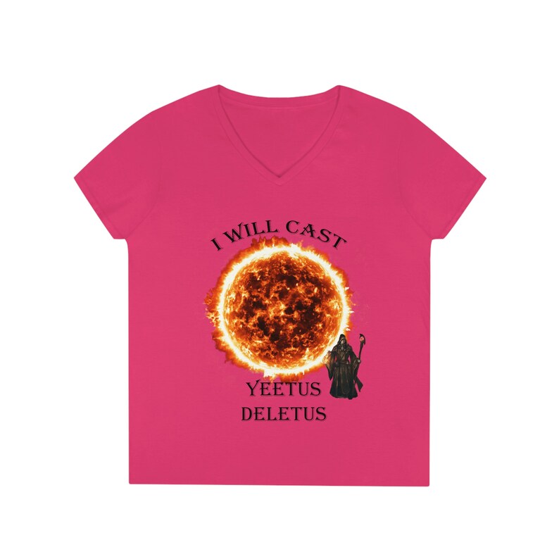 I Cast Yeetus Deletus fireball// DND// Dnd Shirt// I Cast - Etsy