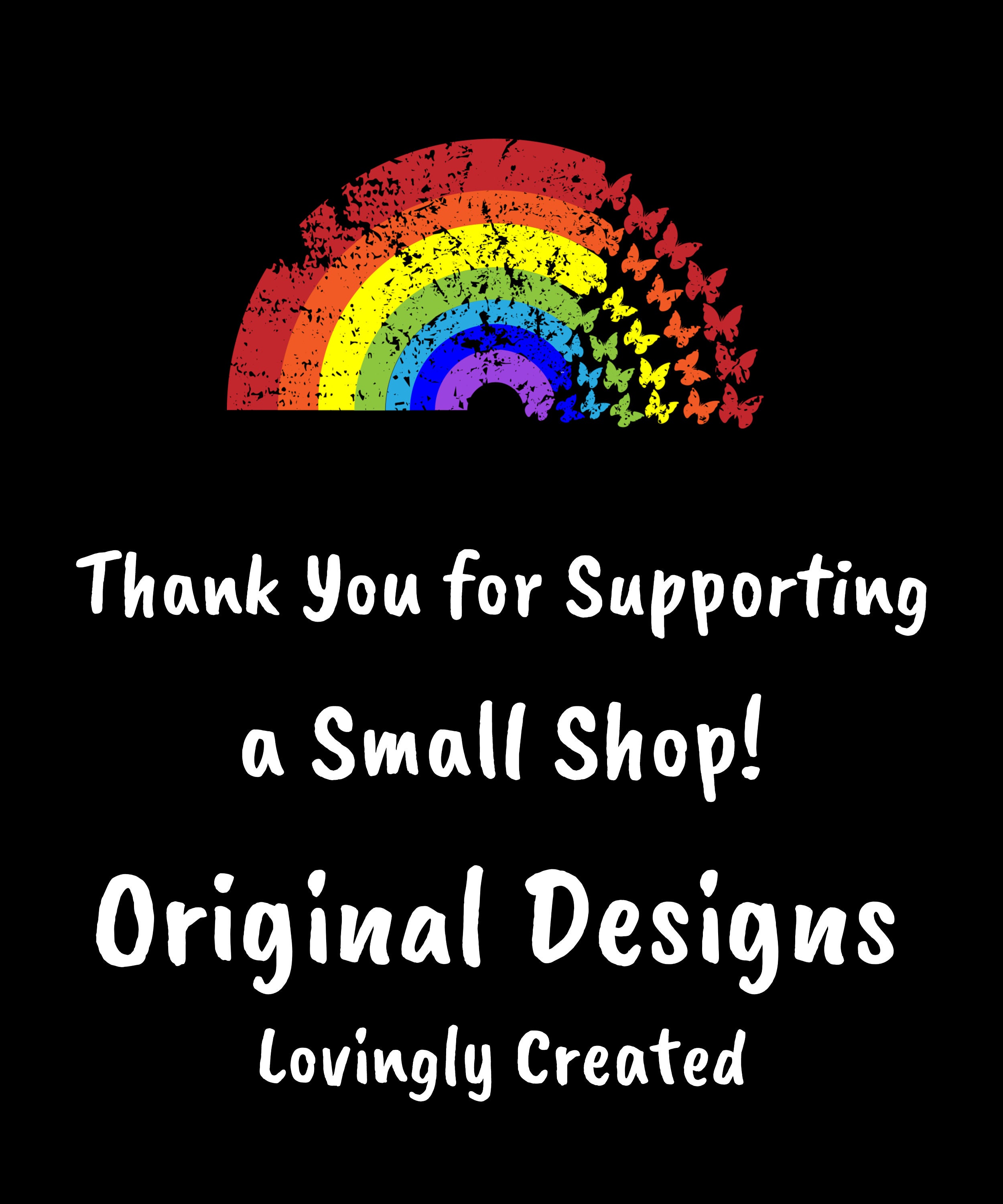 Rainbow to Butterflies PNG JPG Distressed Rainbow Tshirt - Etsy