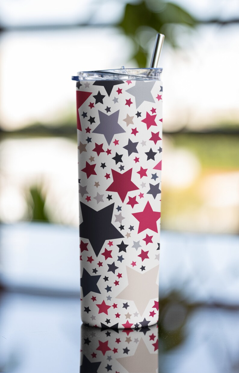 Americana Stars Red White & Blue Digital Seamless Repeat, Sophisticated ...