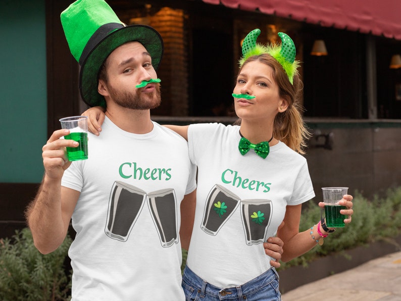 Beer Pints Cheers SVG PNG DXF Great for St Patrick's Day Celebrating ...