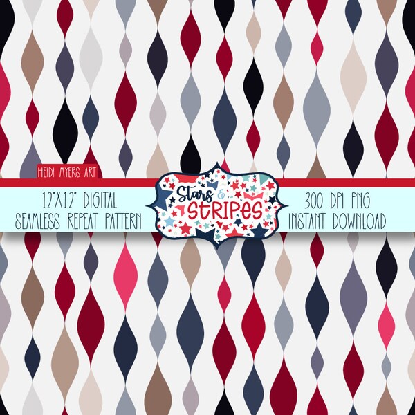 Red White and Blue Streamer - Etsy