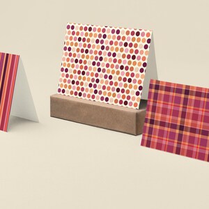 Autumn Maple Stripe Digital Seamless Repeat, 12x12 300dpi PNG, Instant ...