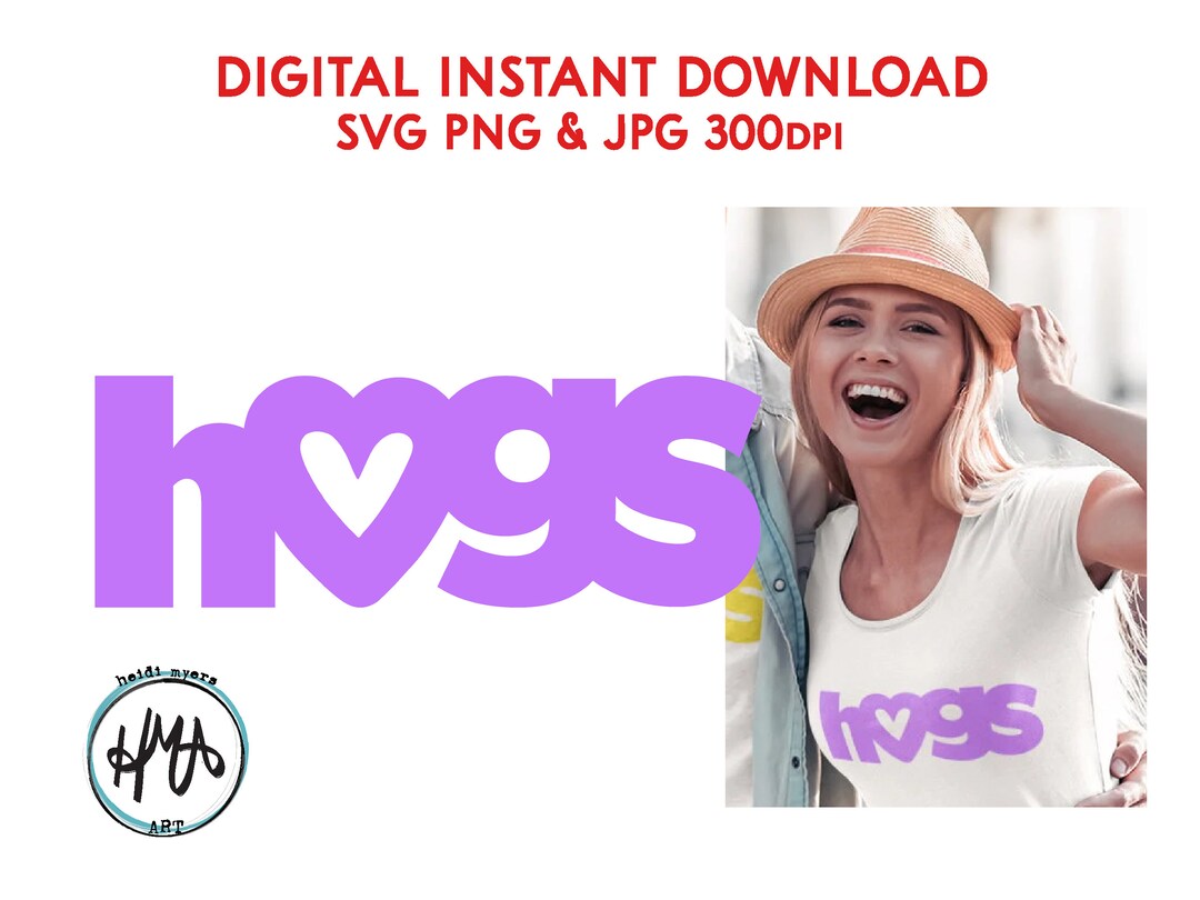 Hugs SVG PNG JPG, Violet, Hugs T-shirt Design, Love Icons Svg, Print ...