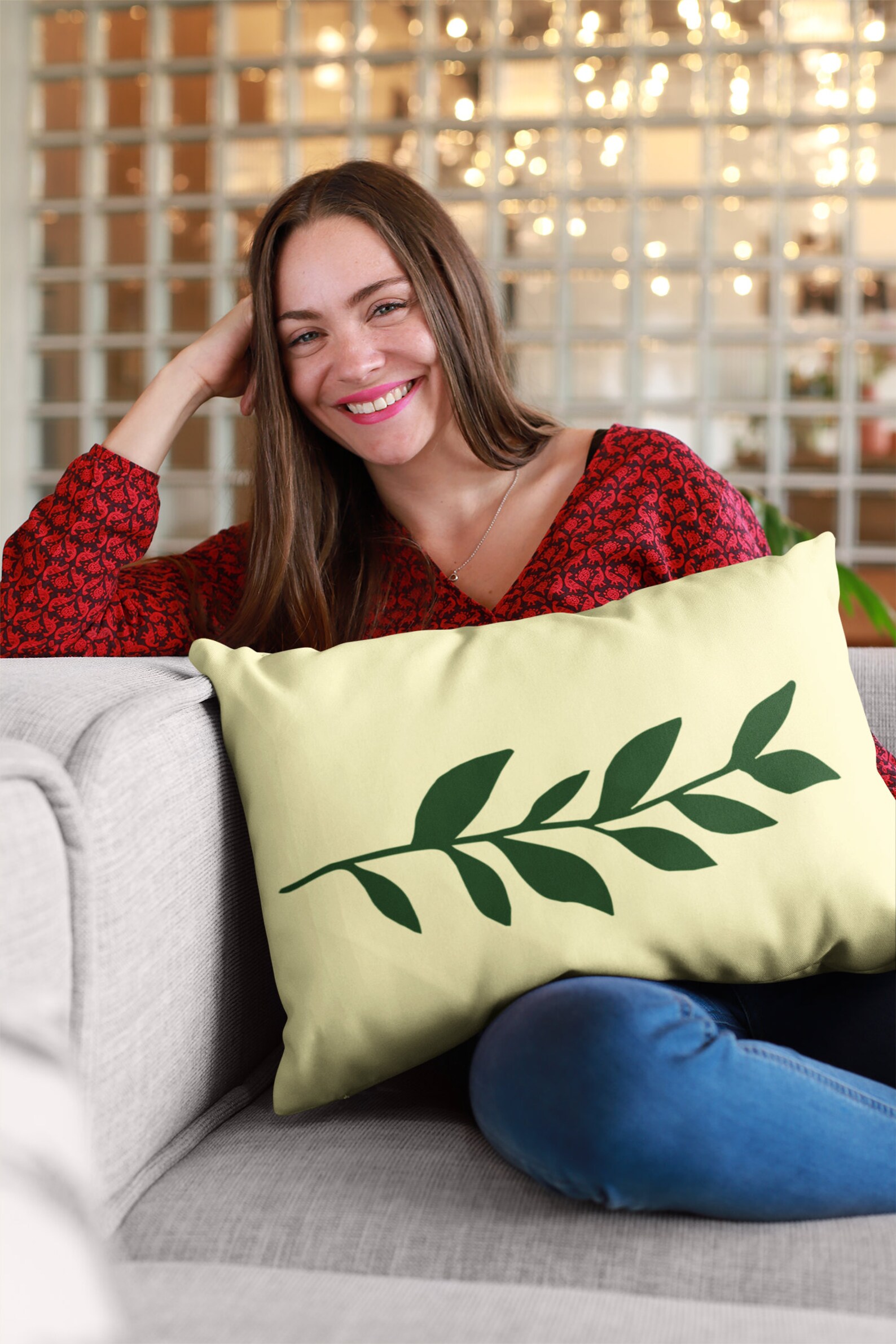 Dark Green Leaf Sprig Digital Instant Download 300dpi PNG SVG DXF for ...