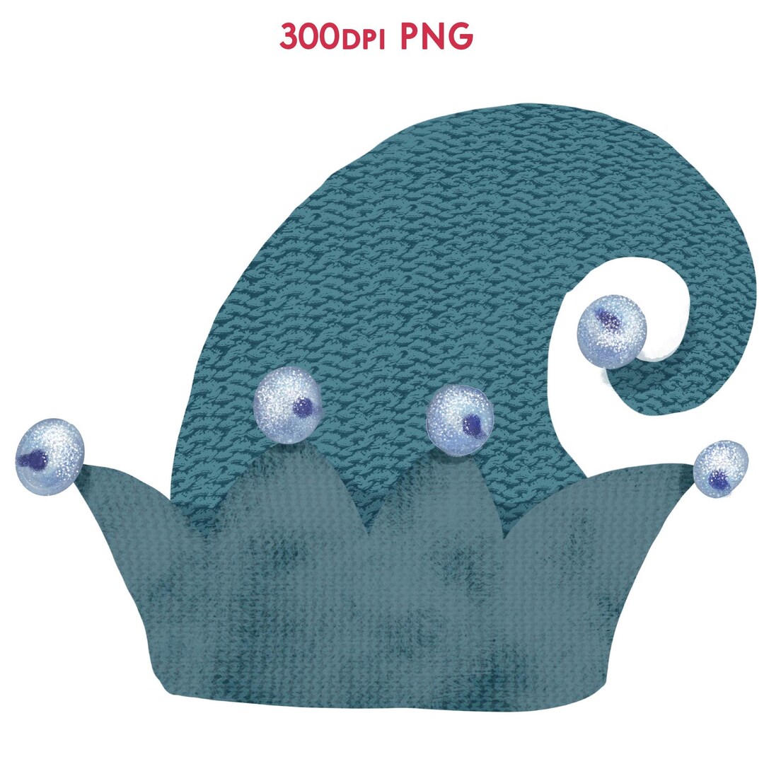Jester Hat PNG, Holiday Jester Hat Clipart, Blue Jester Crown ...