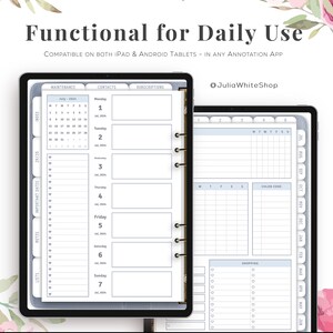 Digital Planner Midyear July 2024 - 2025 June Planner Ipad, iPad ...