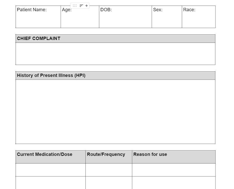 The Ultimate APRN Assessment Tool, Head-to-toe Assessment Template ...