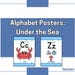 Under the Sea Alphabet Posters - Etsy