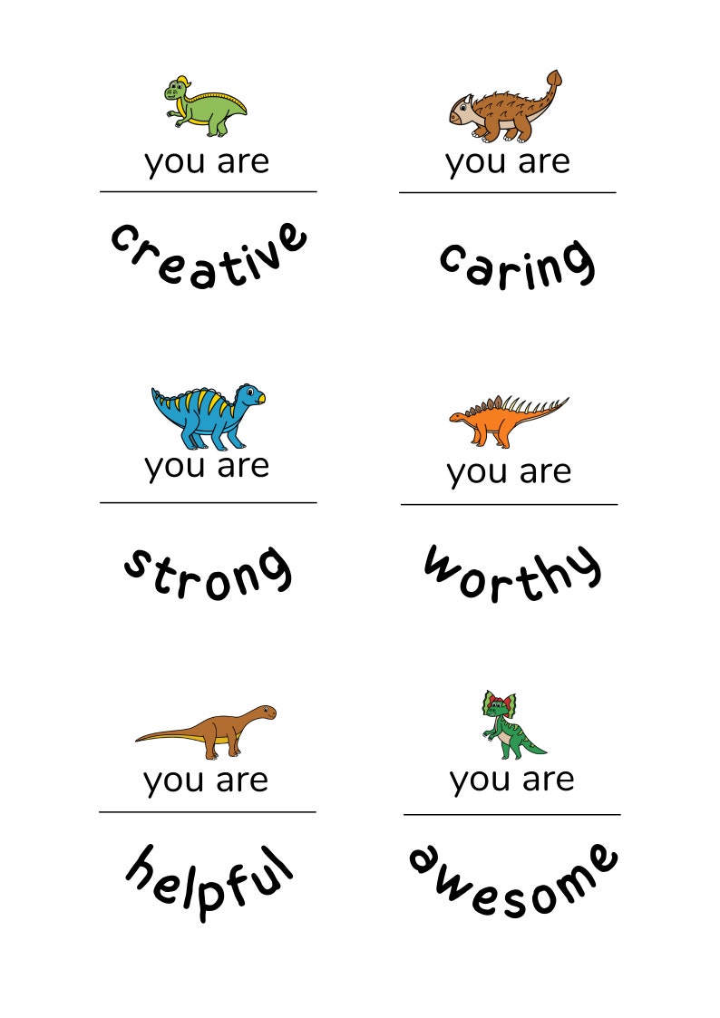Dinosaur Classroom Rules 8x11 Posters and 2 Sheets of "you Are ...